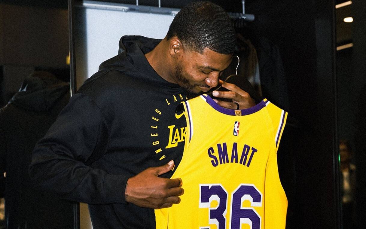 NBA, Marcus Smart si presenta ai Lakers: 'Mi aspetto fischi dai tifosi ...