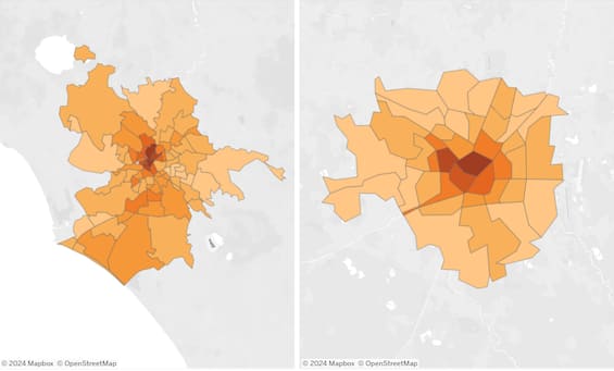 I quartieri più ricchi d’Italia per reddito, da Milano a Roma: le mappe interattive | Sky TG24