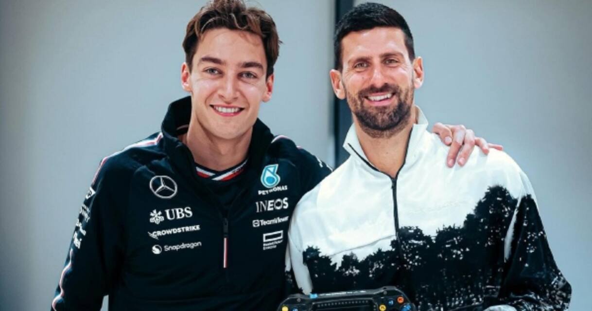 F1, Djokovic nei box in Qatar. E il neo coach Murray lo richiama ...