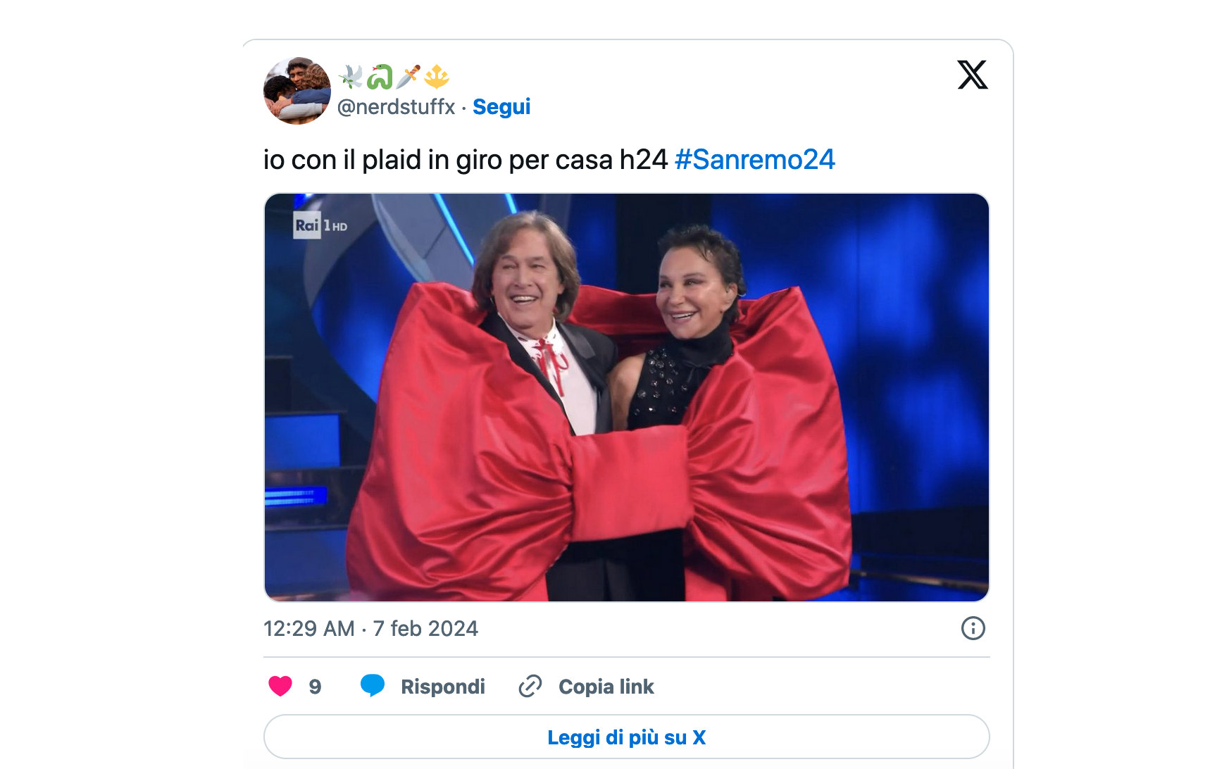 Sanremo 2024, i meme più divertenti sulla prima serata del Festival ...