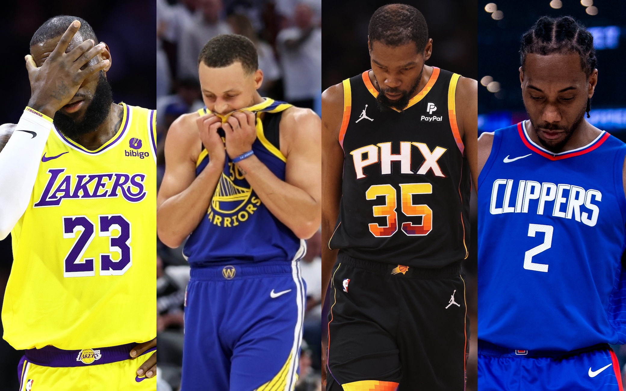 Playoff NBA, i super big in crisi: zero vittorie per James, Durant ...