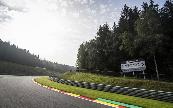 F1, tra le curve di Spa: così è il circuito del GP del Belgio. Foto ...