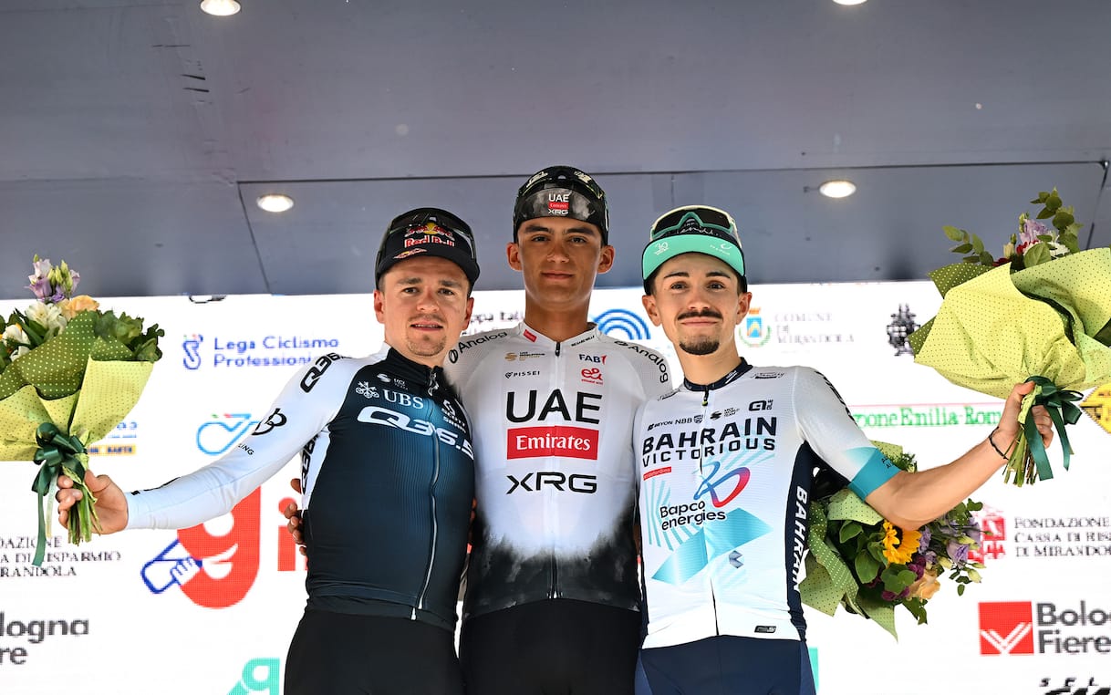 Giro dell’Emilia 2025, Isaac Del Toro vince sul San Luca: l’ordine di ...