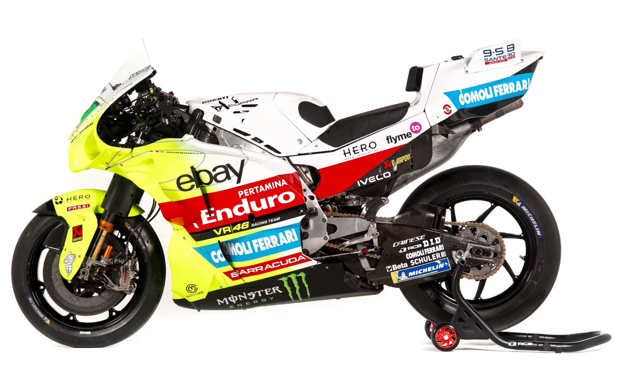 VR46 MotoGP, la nuova moto di Di Giannantonio e Morbidelli è un omaggio ...