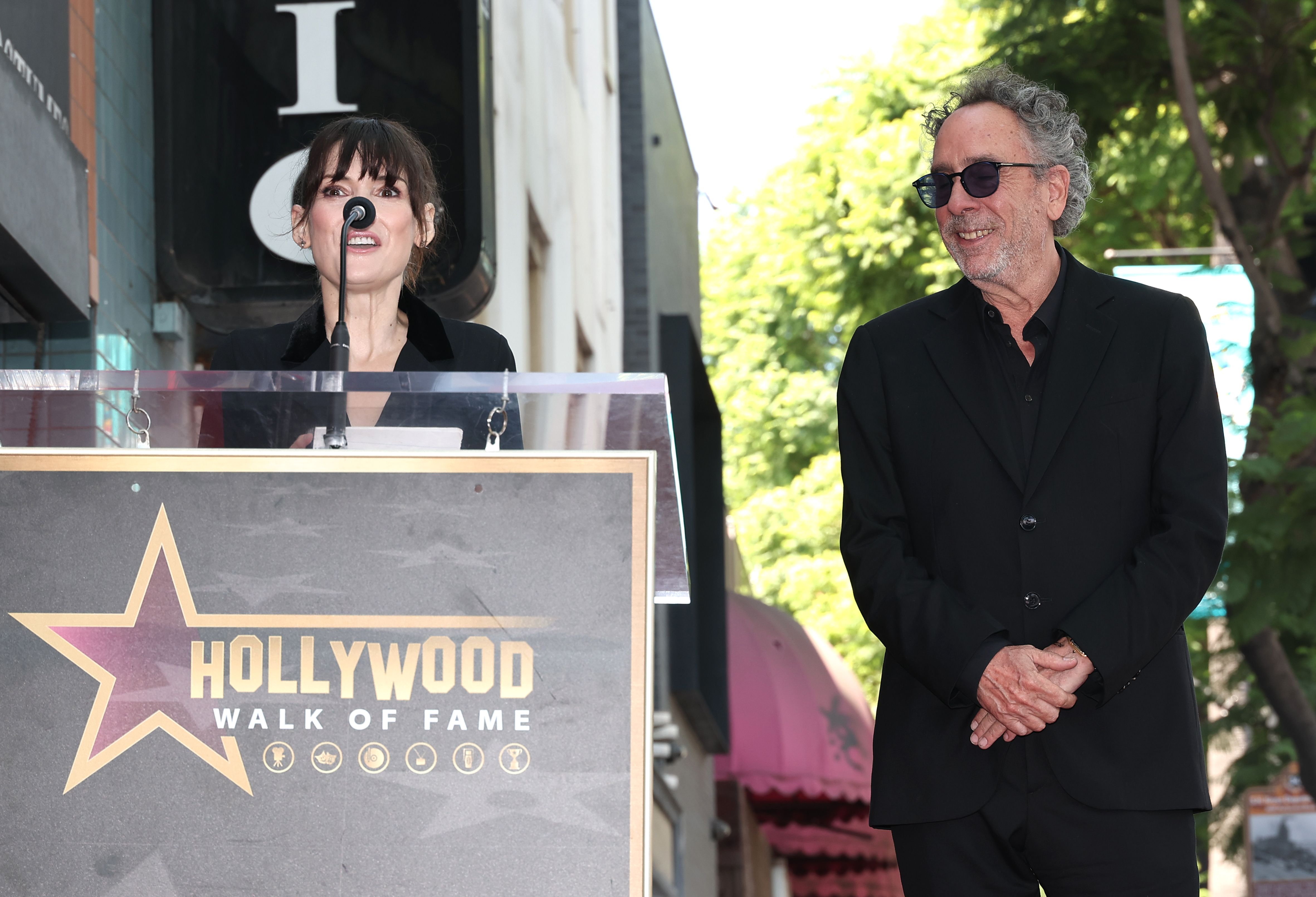 Tim Burton ha ricevuto la stella sulla Hollywood Walk of Fame. FOTO ...