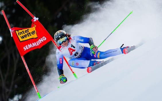 Sci, Federica Brignone vince lo slalom gigante di Semmering | Sky TG24