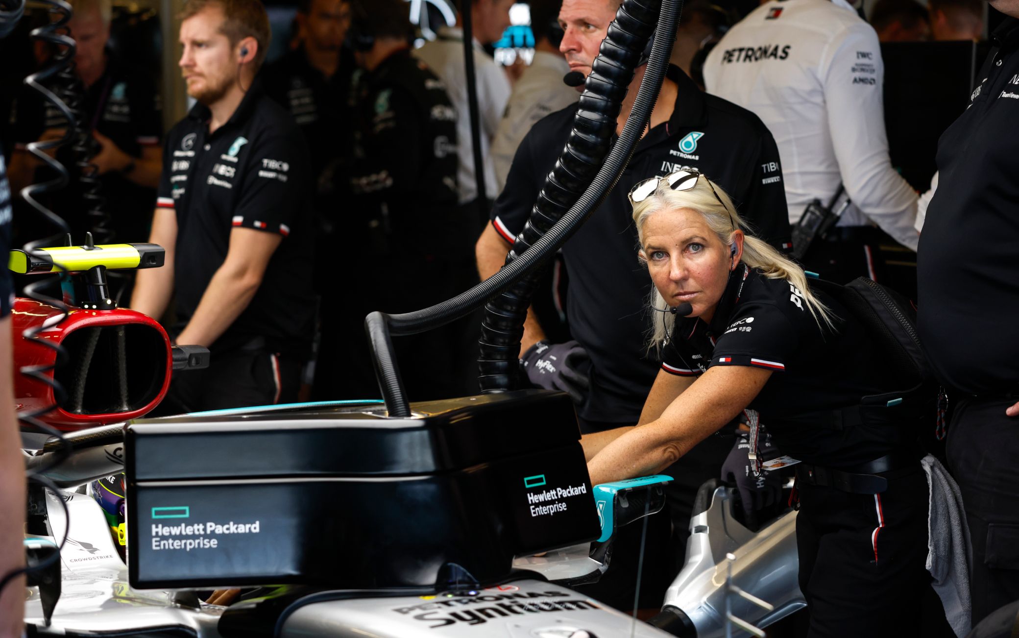 F1, sette anni con Hamilton: chi è Angela Cullen | Sky Sport