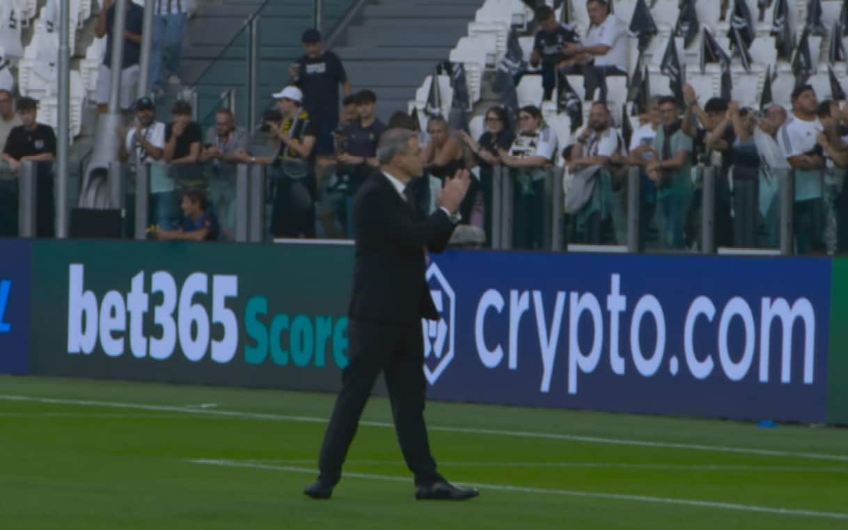 Juventus-Borussia Dortmund, il giro di campo di Damien Comolli allo ...