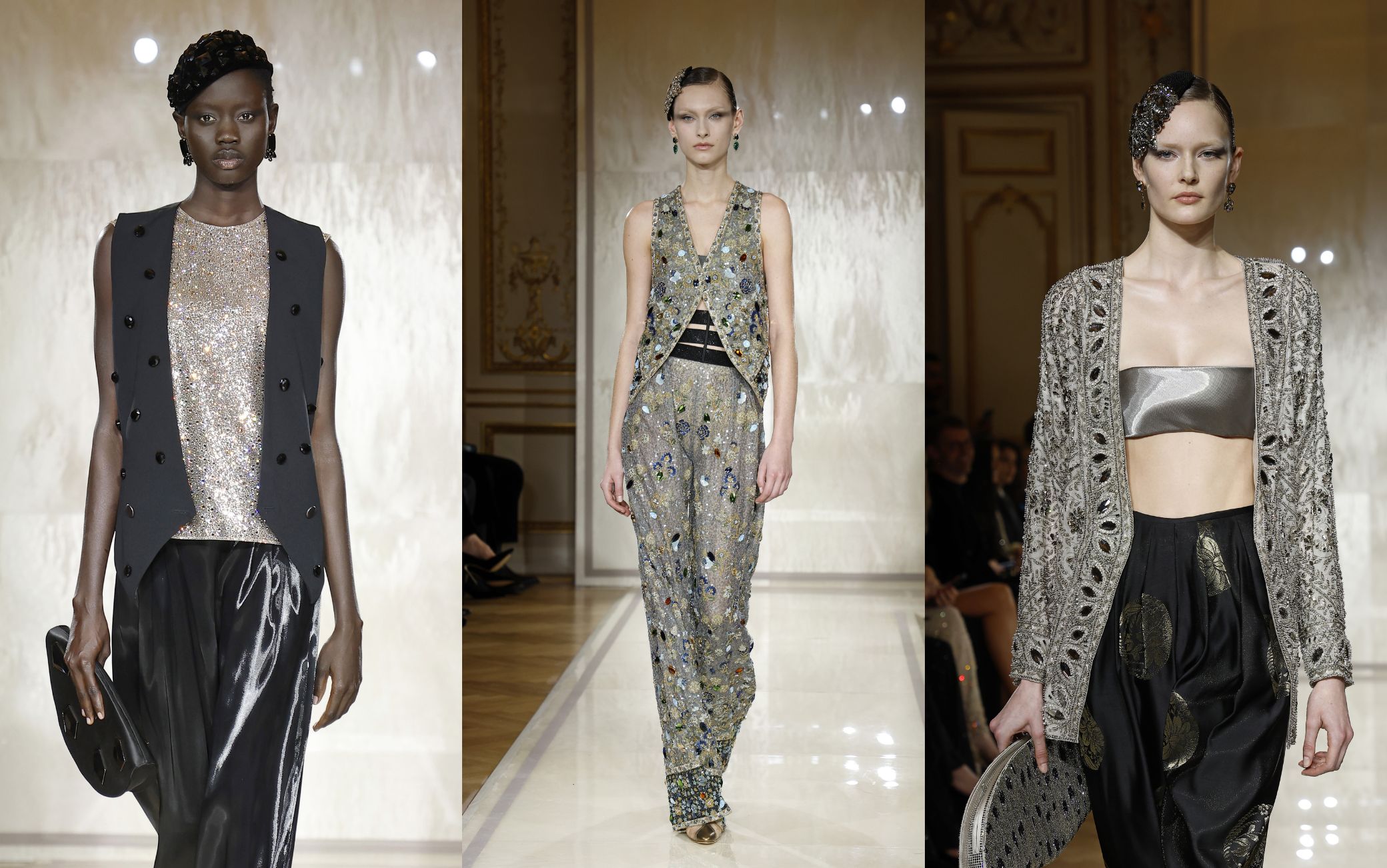 Paris Couture Week, la sfilata di Armani Privé Spring/Summer 2025 | Sky ...