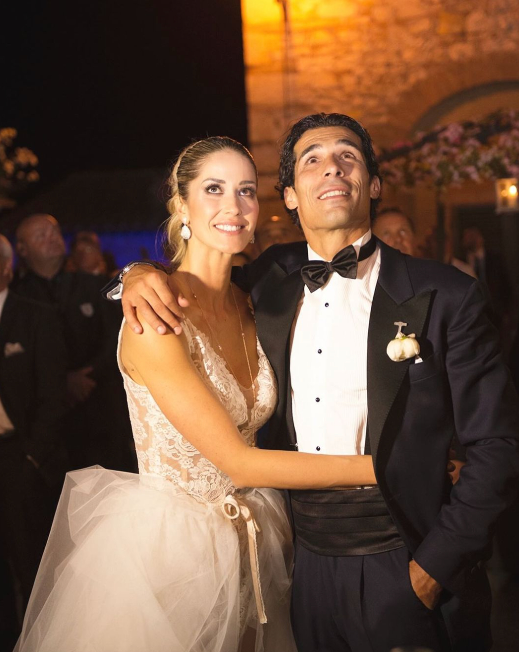 Elena Santarelli, matrimonio bis con Bernardo Corradi. FOTO | Sky TG24