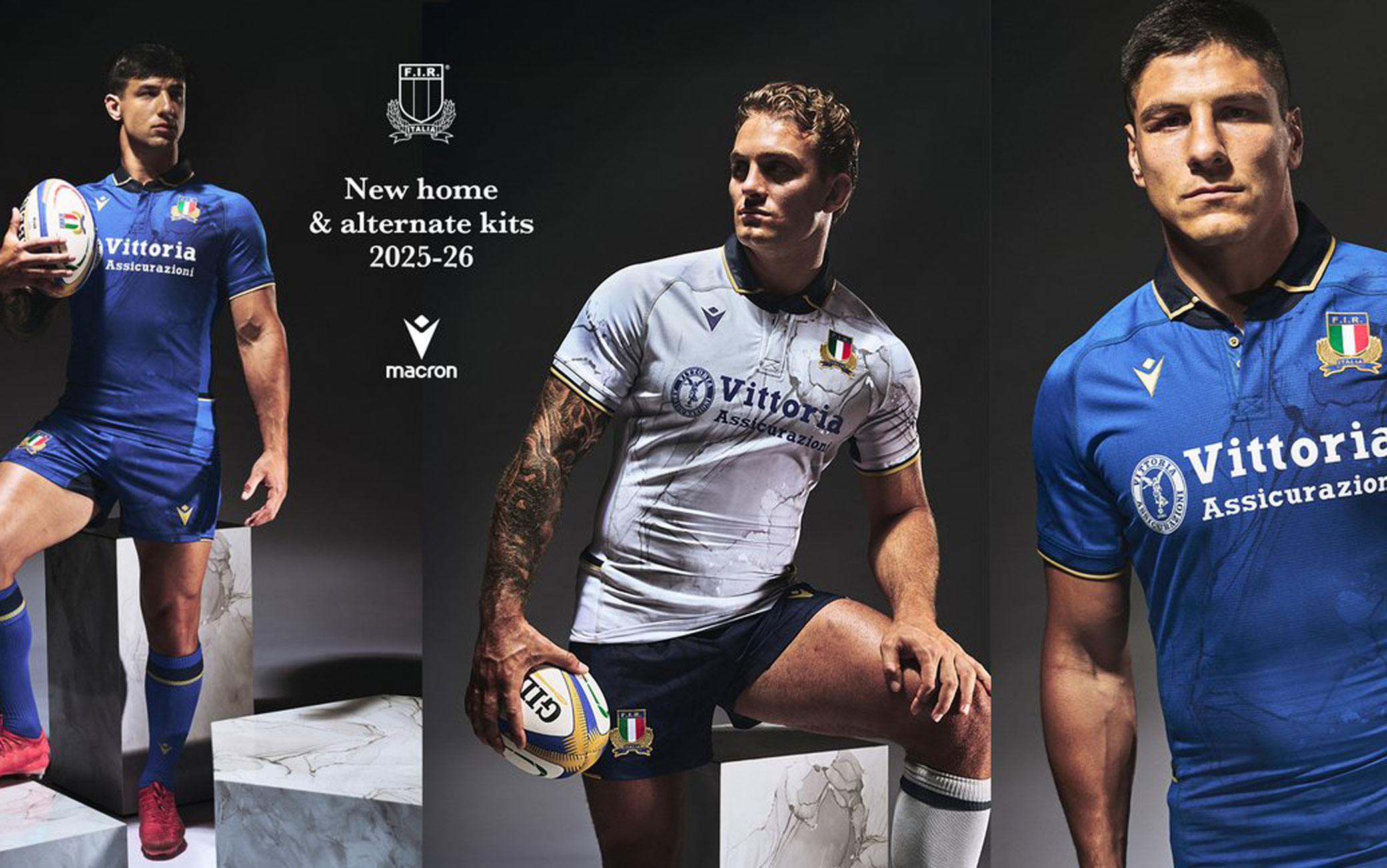 Le nuove maglie della Nazionale italiana di rugby per la stagione 2025 ...