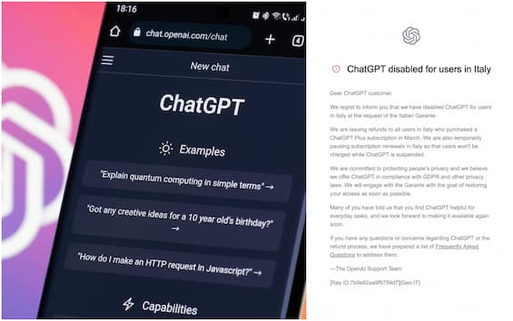ChatGpt, OpenAI sospende il servizio in Italia su richiesta del Garante della privacy | Sky TG24