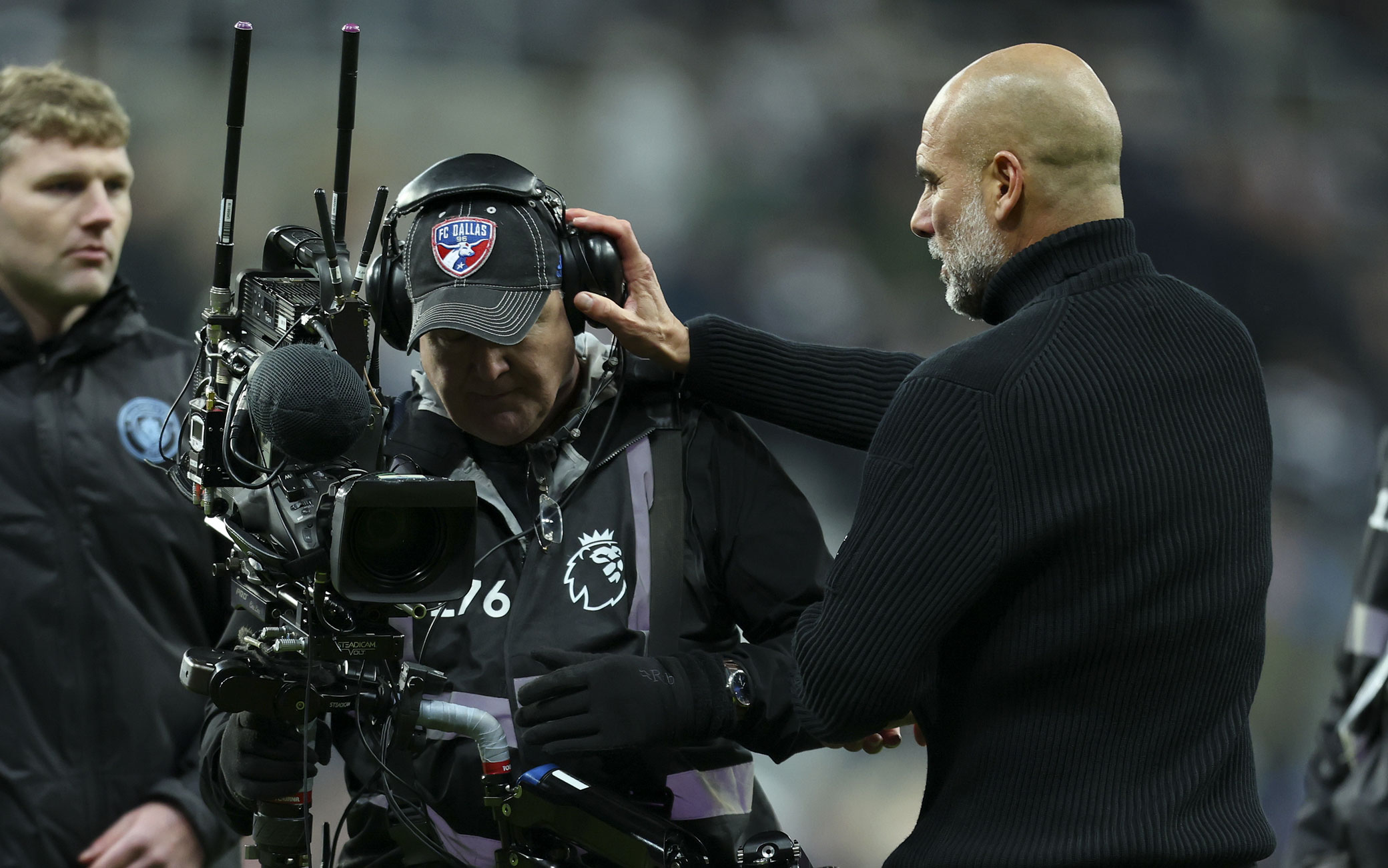 Guardiola, lite con cameraman e Bruno Guimaraes dopo Newcastle Man City ...