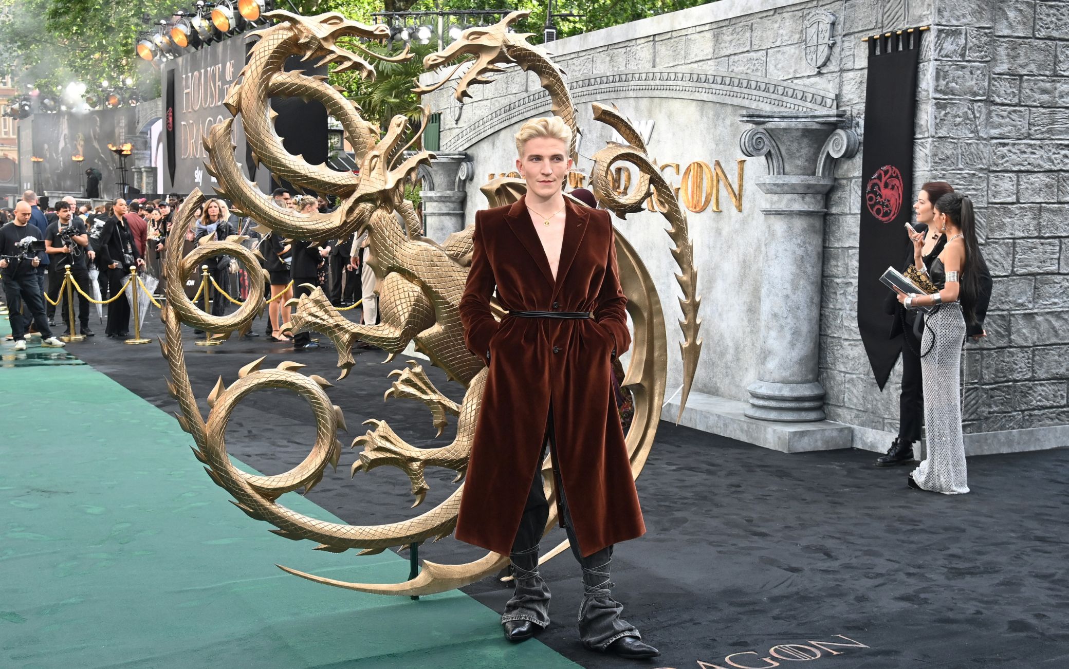 House of the Dragon 2, il cast alla première di Londra. FOTO | Sky TG24