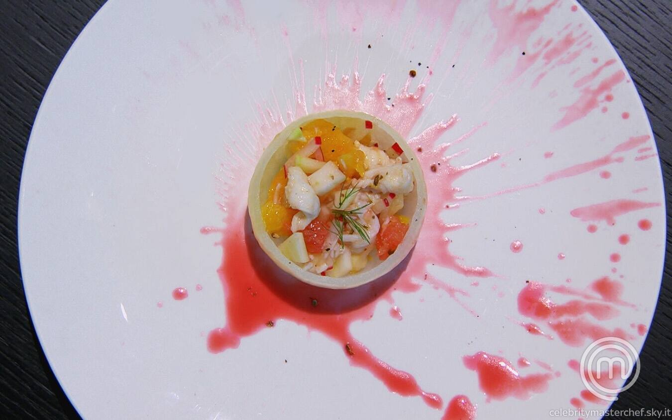 Masterchef: Catalana di astice agli agrumi in cipolla con aceto di ...