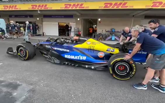 F1, la Williams al GP del Messico torna alla mitica livrea gialla e blu ...