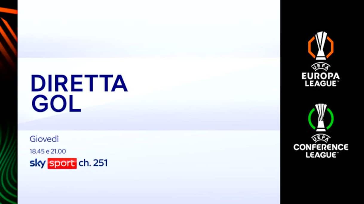 Europa e Conference League (27 novembre): le gare su Sky