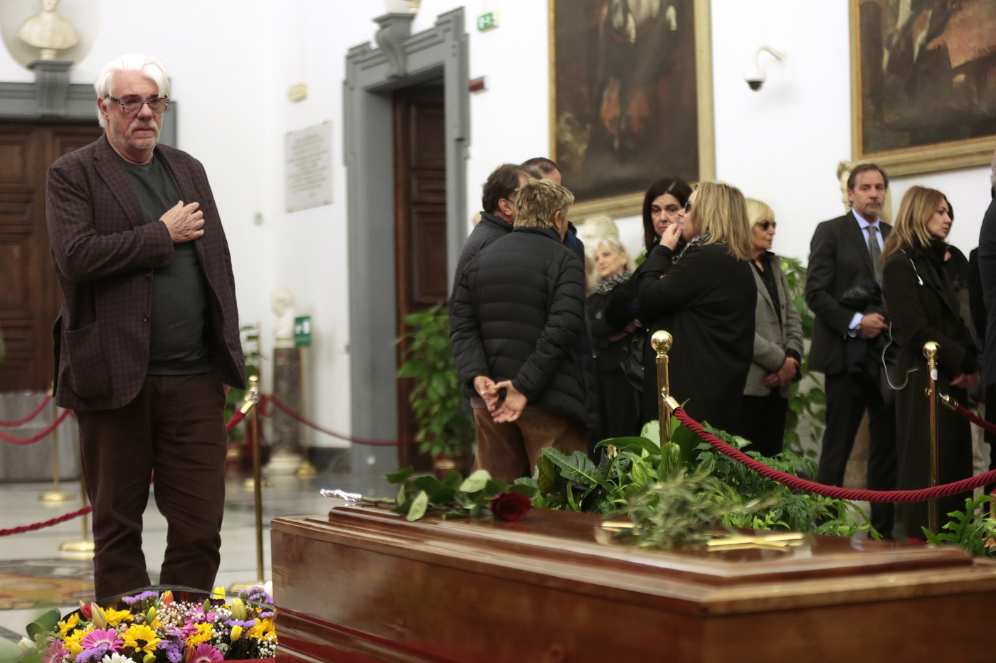 Funerali Gianni Minà, aperta camera ardente in Campidoglio. FOTO | Sky TG24