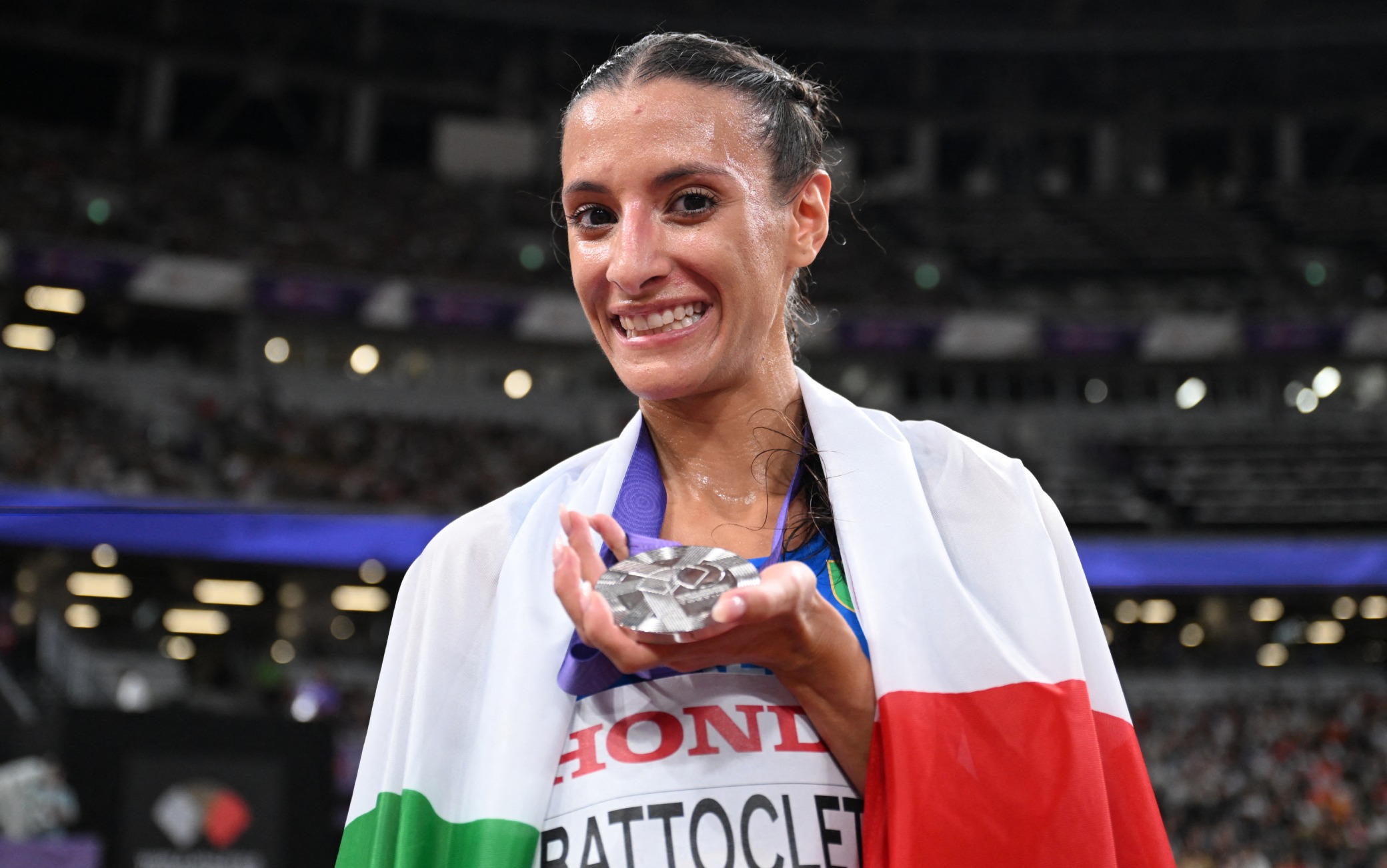 Battocletti argento nei 10.000 metri ai Mondiali di atletica 2025 | Sky ...