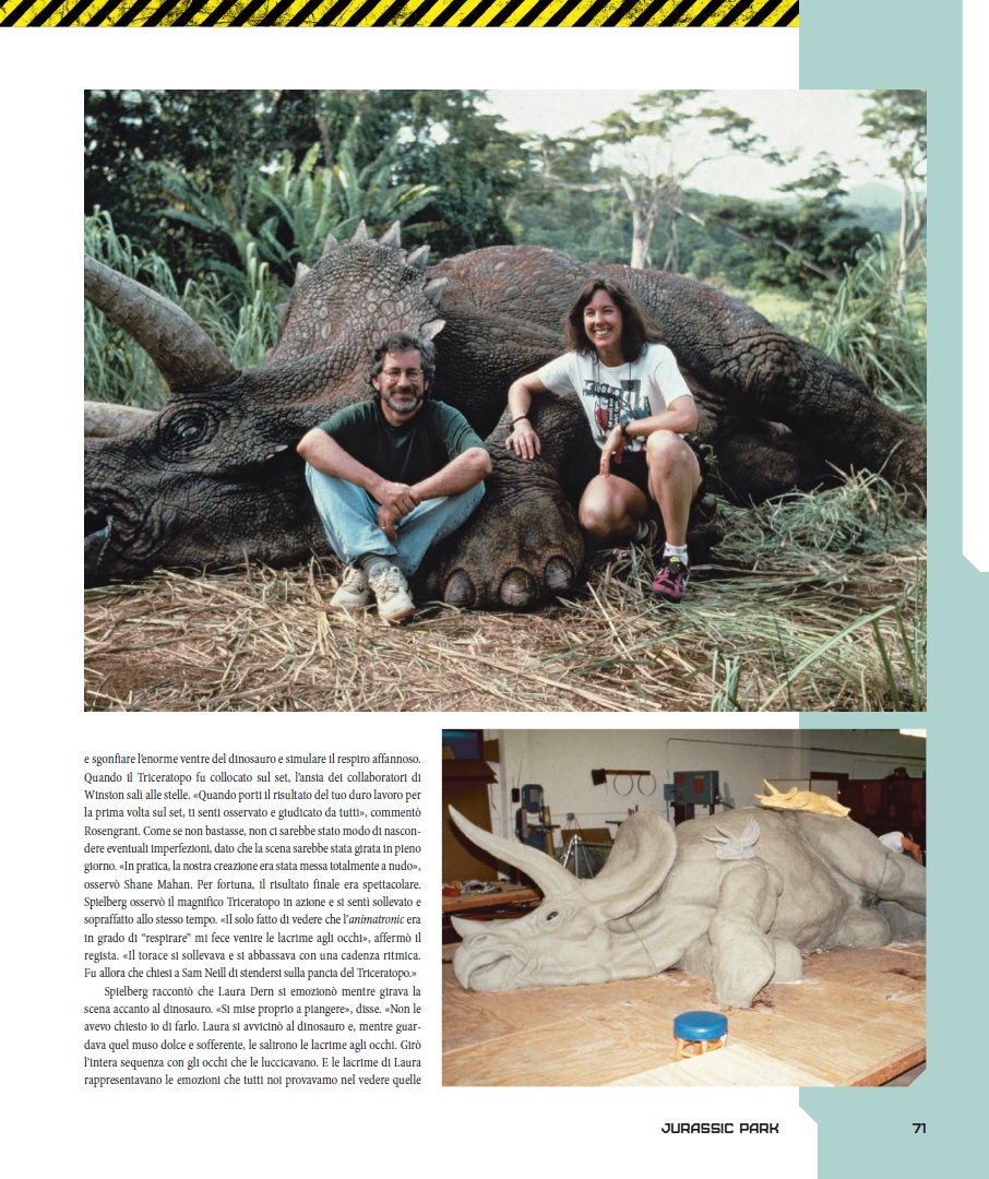 Jurassic Park, un libro per raccontare il backstage del film. Le pagine ...