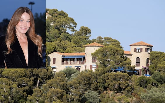 Carla Bruni, il suo castello da favola sulla scogliera a Cap Nègre