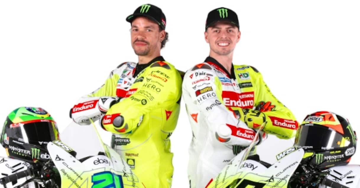 VR46 MotoGP, la nuova moto di Di Giannantonio e Morbidelli è un omaggio a Valentino Rossi | Sky ...