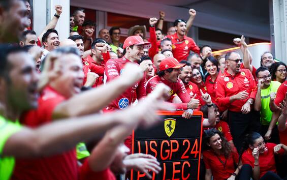 F1, meraviglioso Leclerc: la festa Ferrari ad Austin dopo la doppietta ...