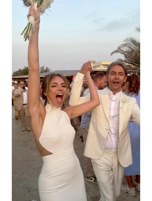 Pippo Inzaghi sposa Angela Robusti a Formentera: i vip al matrimonio ...