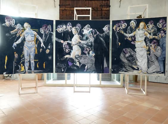 Carpi, l'artista Saltini accoltellato durante mostra ritenuta blasfema ...