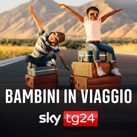 Bambini in viaggio, la nuova rubrica con podcast di Sky TG24