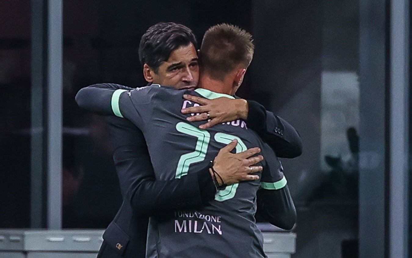 Camarda, esordio con gol annullato in Milan Brugge di Champions League ...