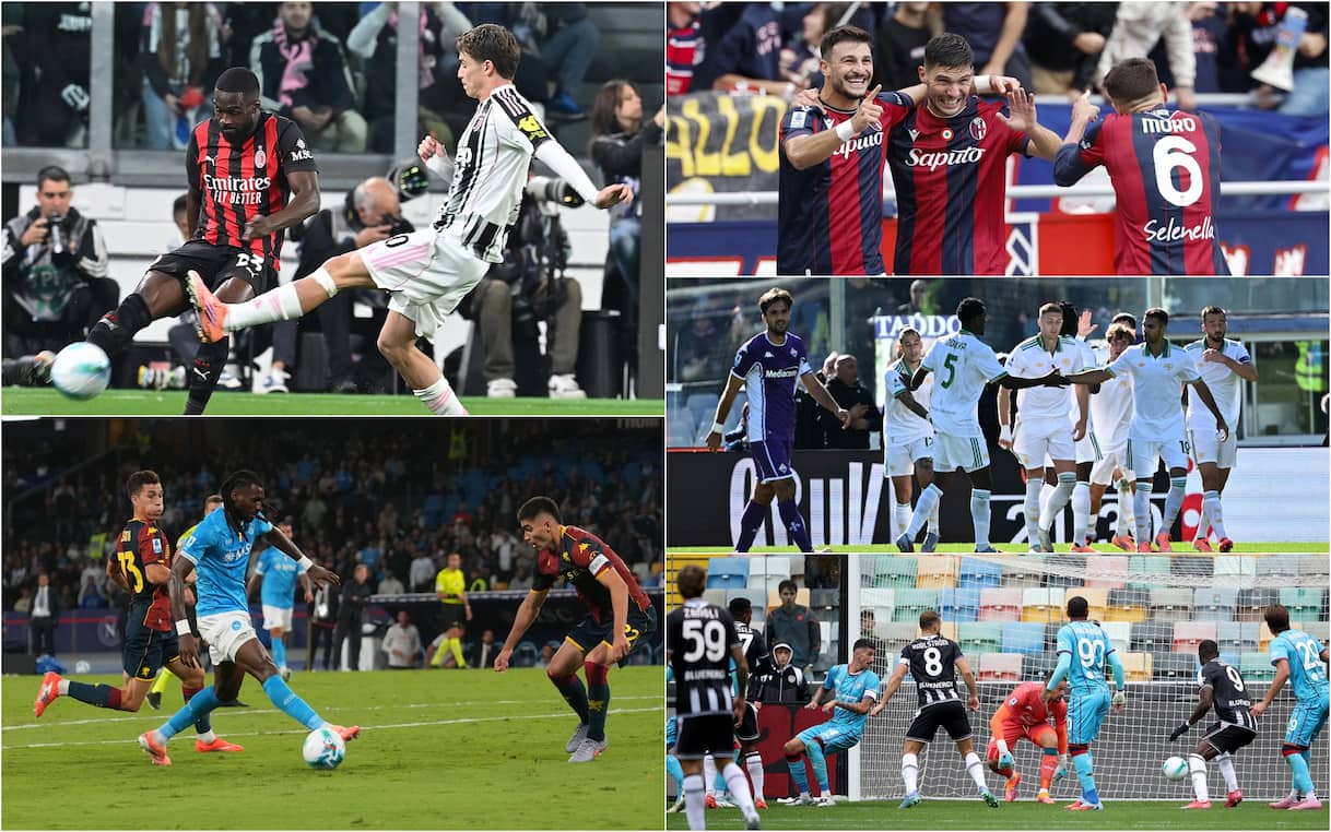 Serie A, 6^ giornata: risultati, gol e highlights delle partite di oggi ...