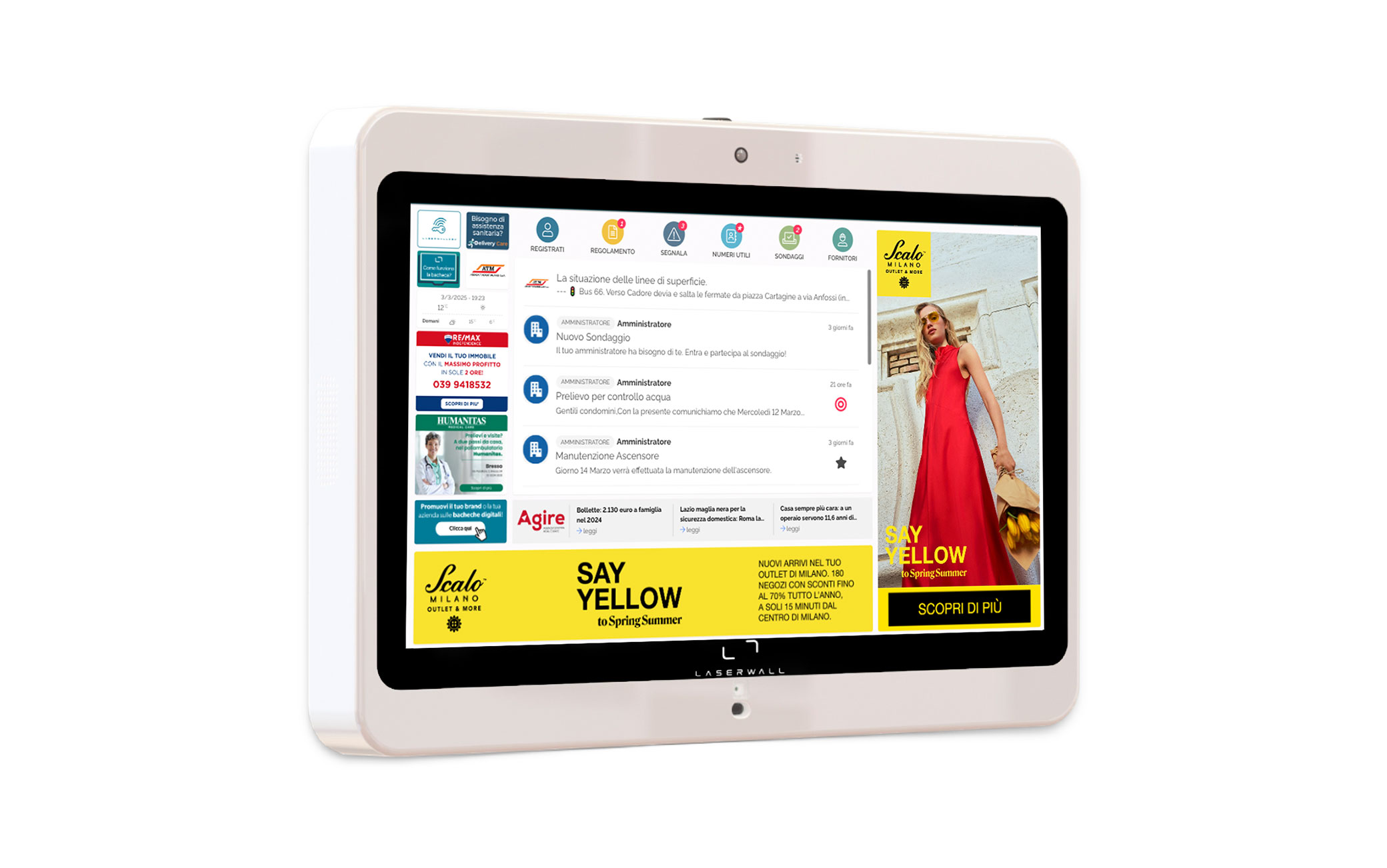 Che cos'è e come funziona Laserwall e le novità per il 2025 | Sky TG24