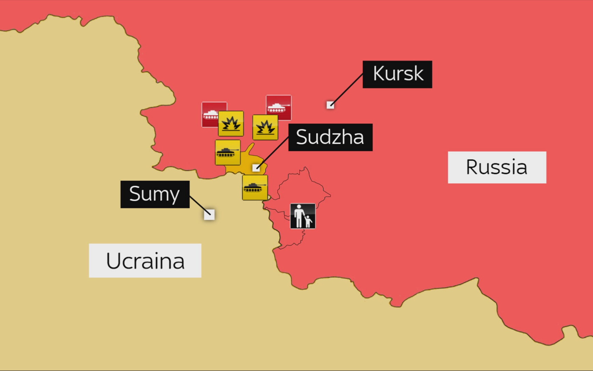 Guerra Ucraina, l'esercito di Kiev nel Kursk: le mappe della regione in ...
