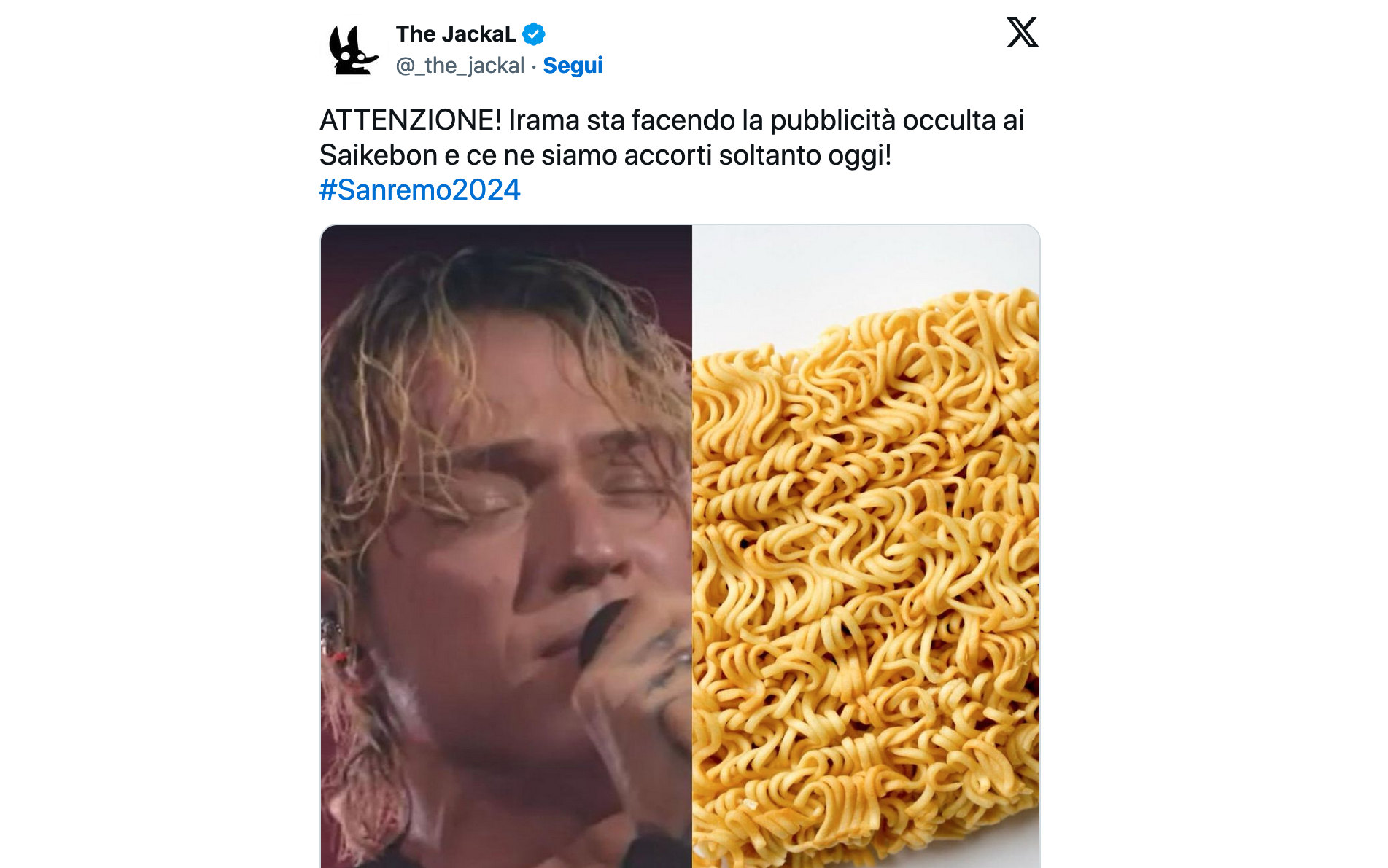Sanremo 2024, i meme più divertenti sulla finale del Festival. FOTO ...