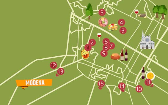 Modena on the road, 15 ristoranti da non perdere per una passeggiata ...