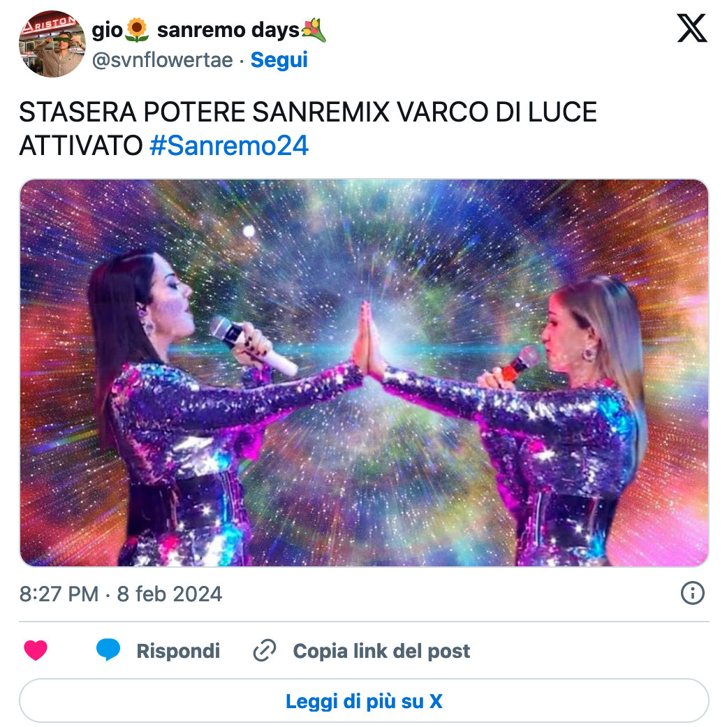 Sanremo 2024, i meme più divertenti sulla terza serata del Festival ...