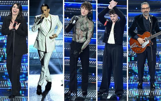 La scaletta della finale di Sanremo 2025, l'ordine di uscita di cantanti e ospiti di oggi | Sky TG24