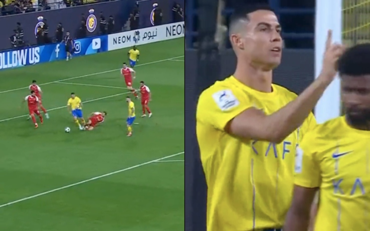 Cristiano Ronaldo, gesto di fair play: dice all'arbitro che non è ...