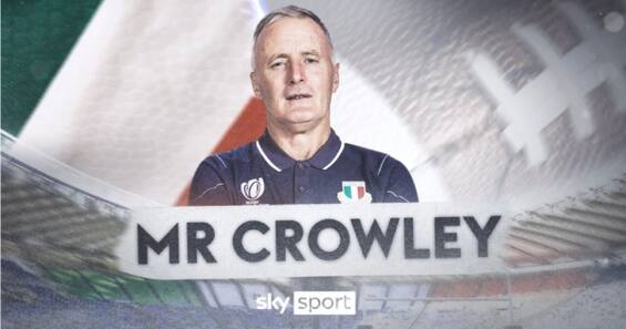 Mr Crowley, ciao Italia. L'intervista all'ex Ct dell'Italrugby | Sky Sport