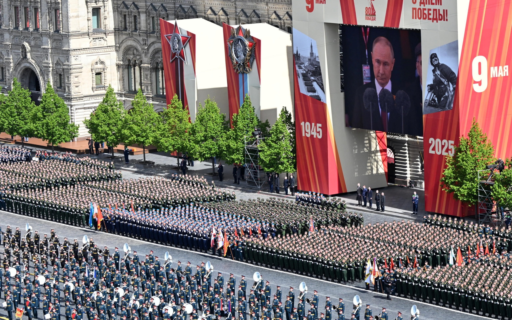 Russia, la parata del 9 maggio a Mosca per il Giorno della Vittoria ...