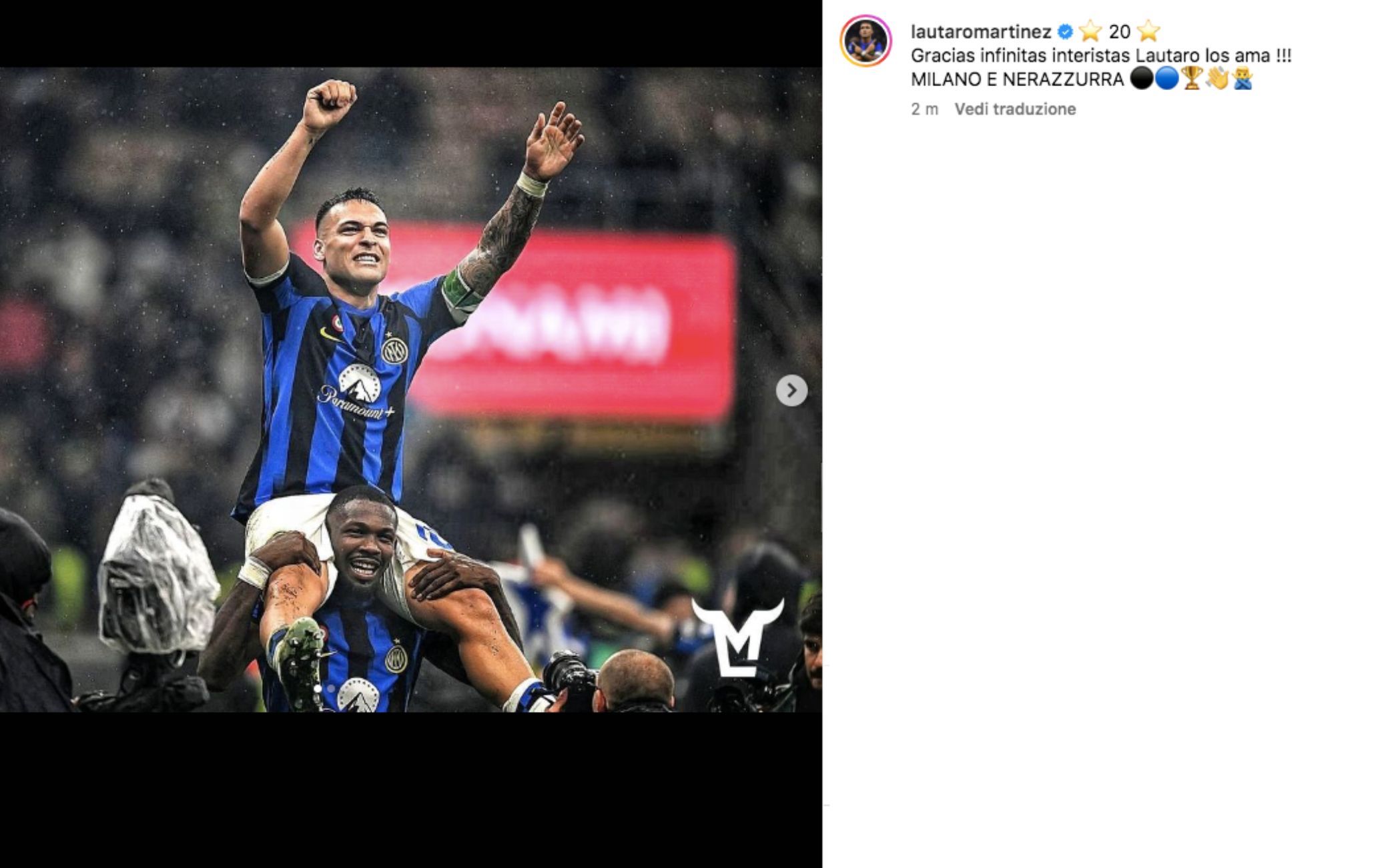 Scudetto Inter 2024, le reazioni social dei giocatori e dei tifosi vip ...