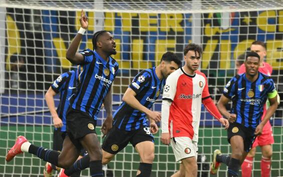 Inter Feyenoord 2-1, gol e highlights degli ottavi di Champions | Sky TG24