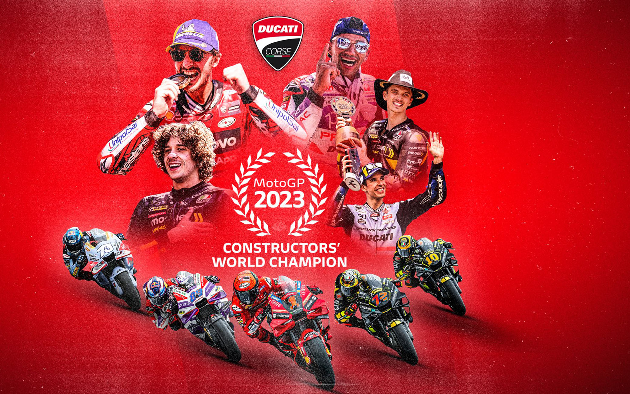 MotoGP, le classifiche del Mondiale costruttori 2023: Ducati campione ...
