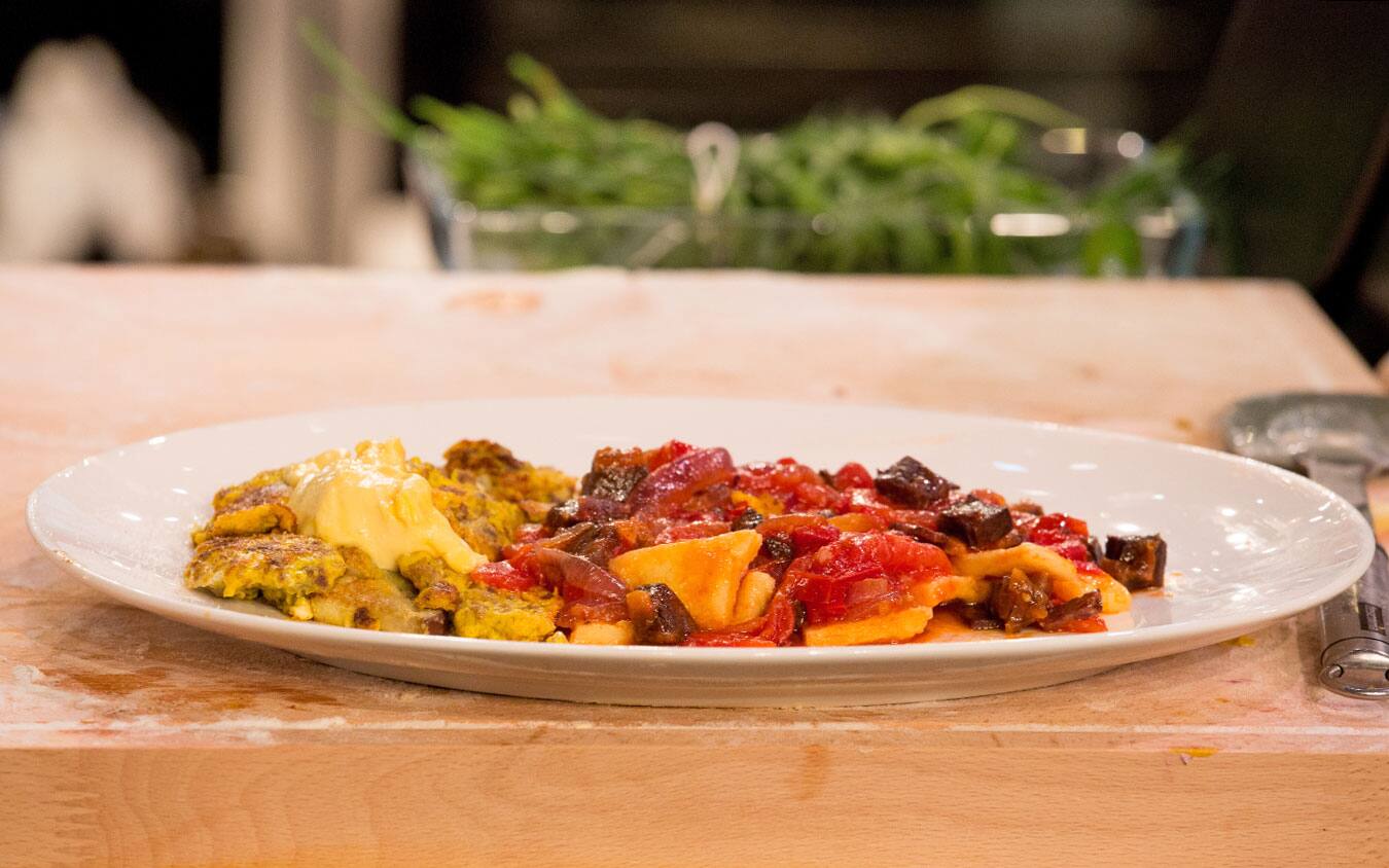 Masterchef: Maltagliati al pomodoro con frittata e crema alle mele | Sky