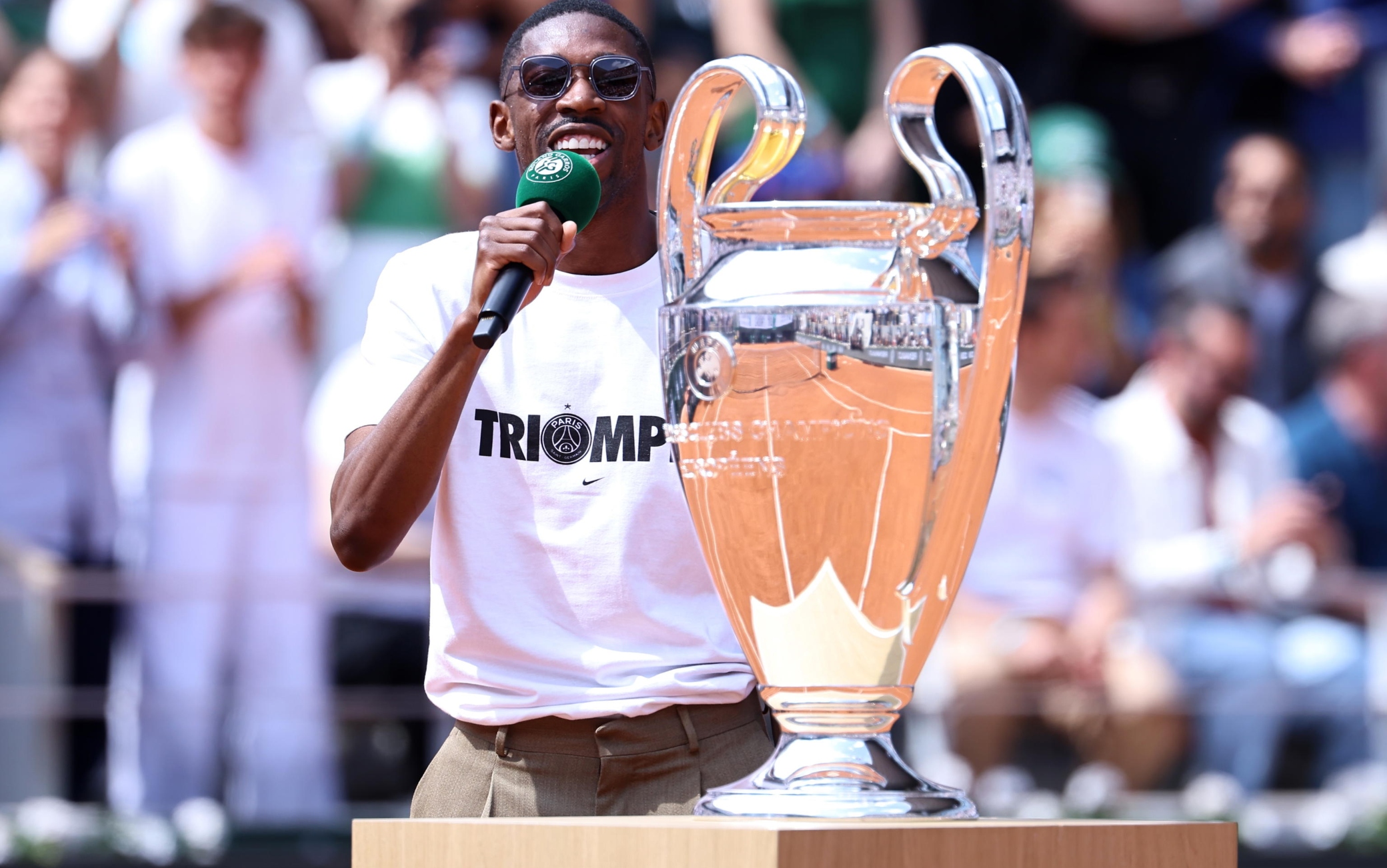 Roland Garros, Dembélé porta la Champions League sul Philippe Chatrier ...