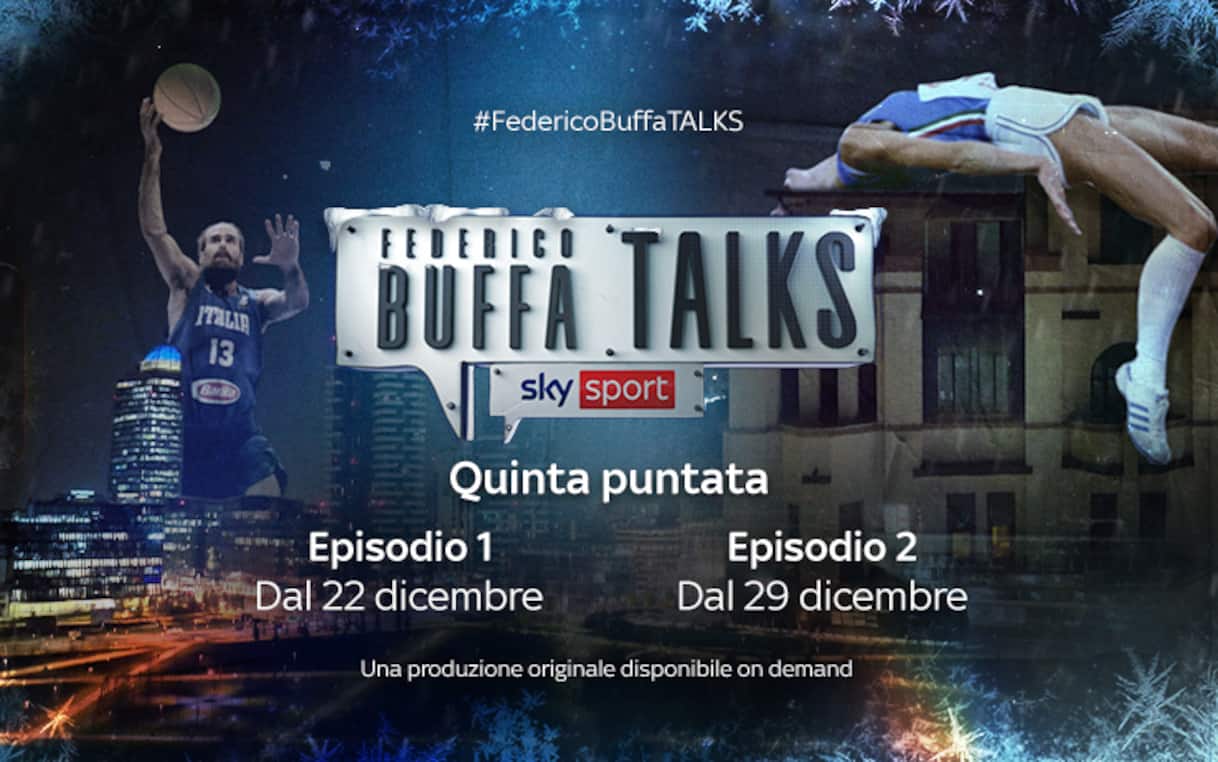 Federico Buffa Talks, 5^ puntata primo episodio in tv e streaming su ...