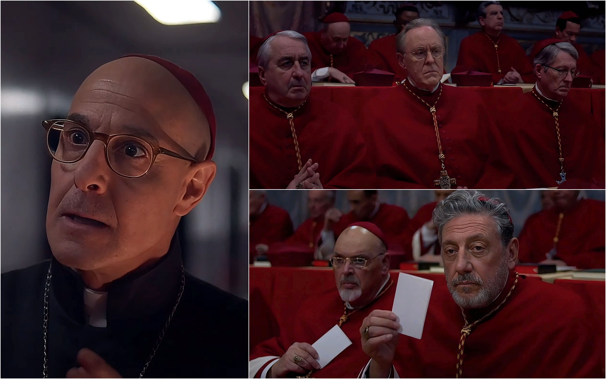 'Conclave', trama e cast del film con Ralph Fiennes, Sergio Castellitto ...