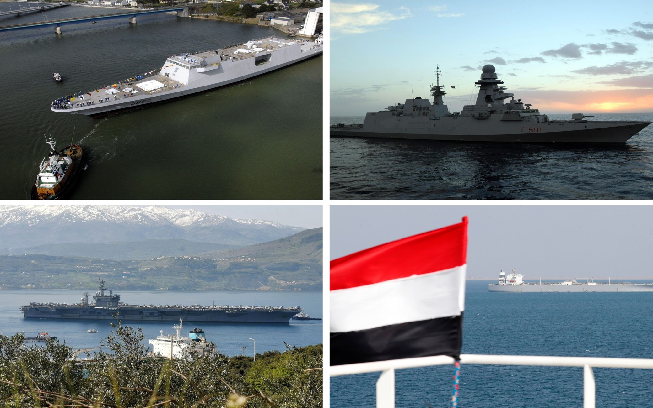 Aereo da guerra Usa da 60 milione cade nel Mar Rosso dalla portaerei ...