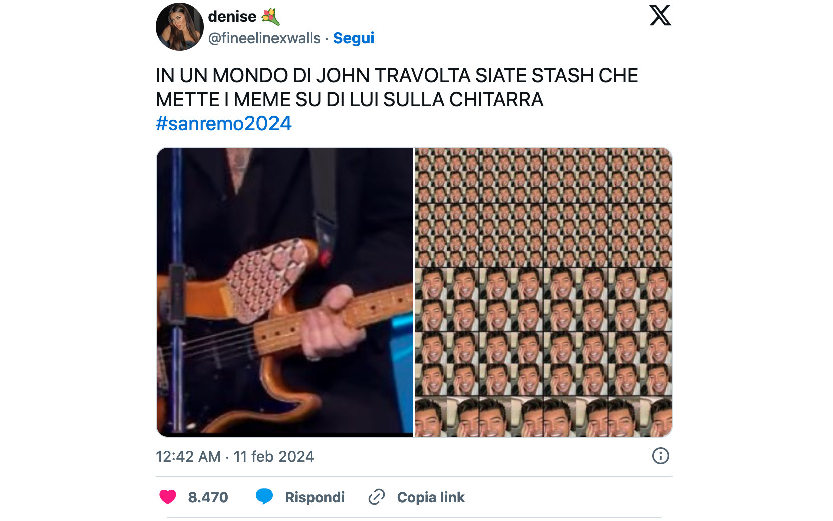 Sanremo 2024, i meme più divertenti sulla finale del Festival. FOTO ...